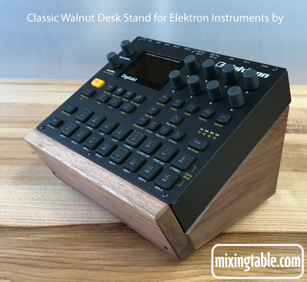 Classic Desk Stand for Elektron Instruments - Mixingtable.comMixingtable.com