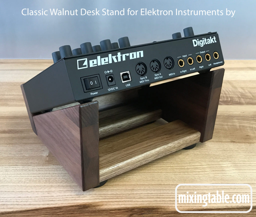 Classic Desk Stand for Elektron Instruments - Mixingtable.comMixingtable.com