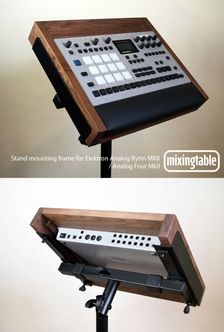 Lux Stand Mount for Elektron Analog Rytm / Four MkII - Mixingtable.comMixingtable.com